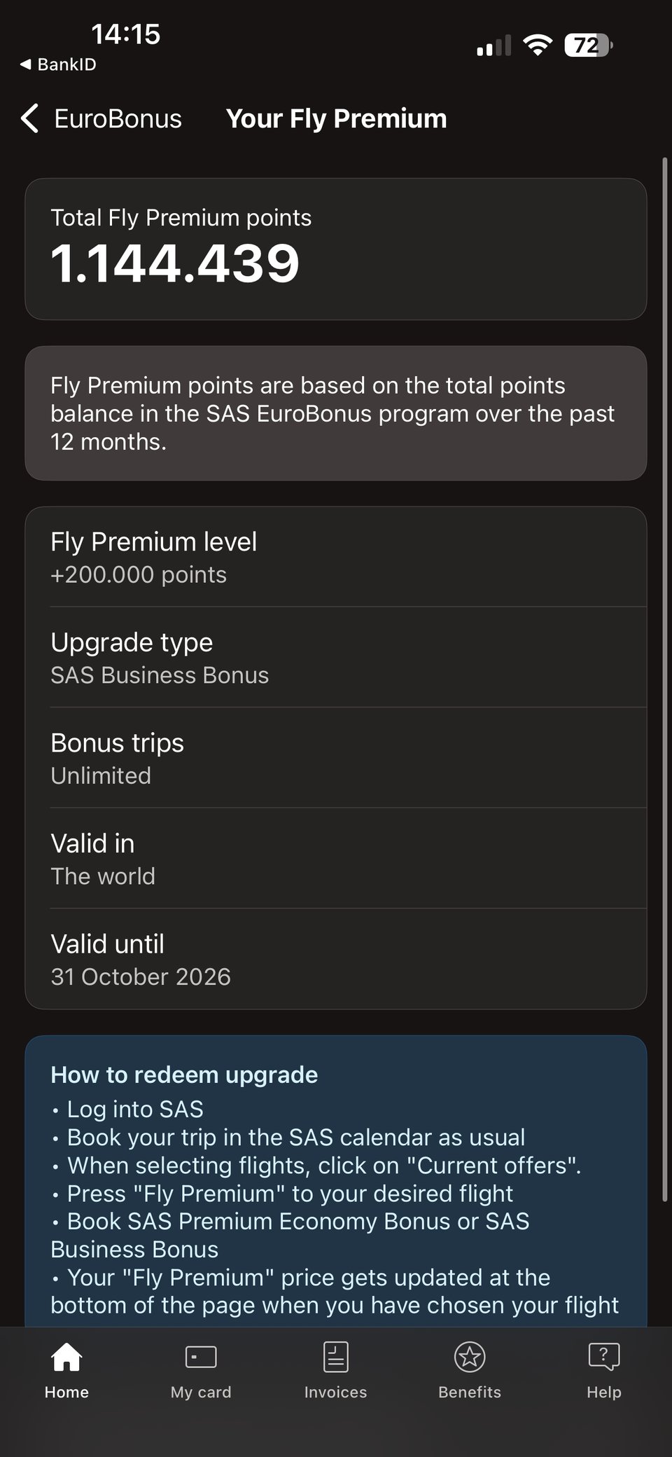 SAS Fly Premium Explained: Fly Business, Pay Economy (2025 ...