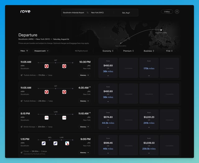 Rove Guide (2026): How to Earn, Redeem, and Search Award Availability ...