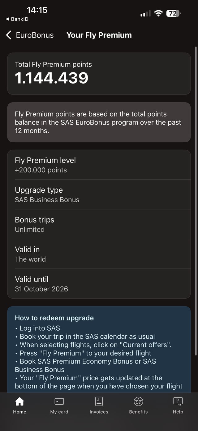 SAS Fly Premium Explained: Fly Business, Pay Economy (2025 ...